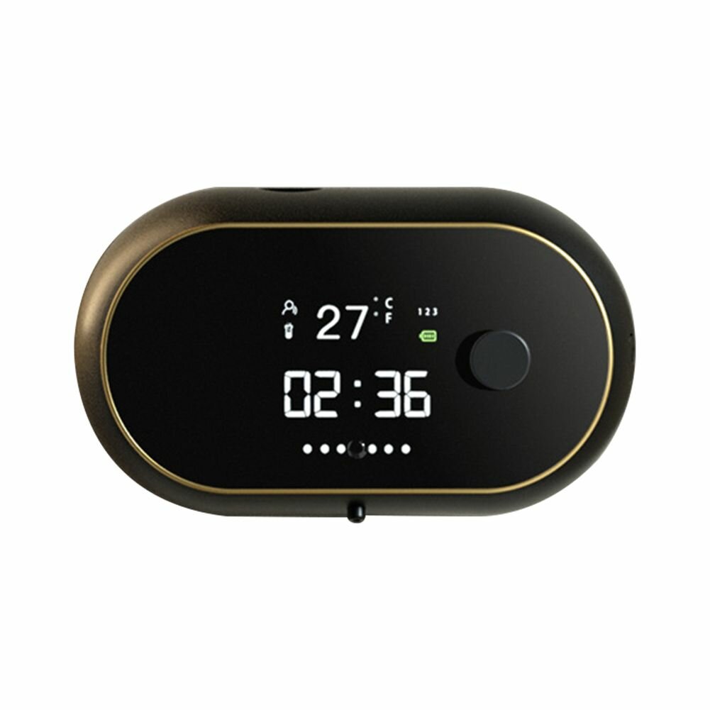 USB-перезаряжаемый сенсорный дозатор мыла с цифровым дисплеем, настенное крепление для мытья рук