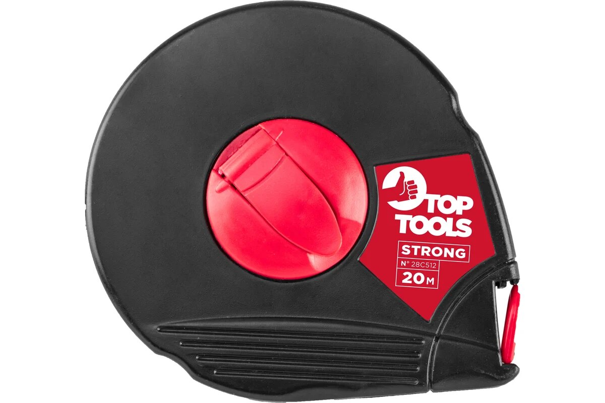 Top Tools Лента измерительная, стекловолокно, 20 м 28C512
