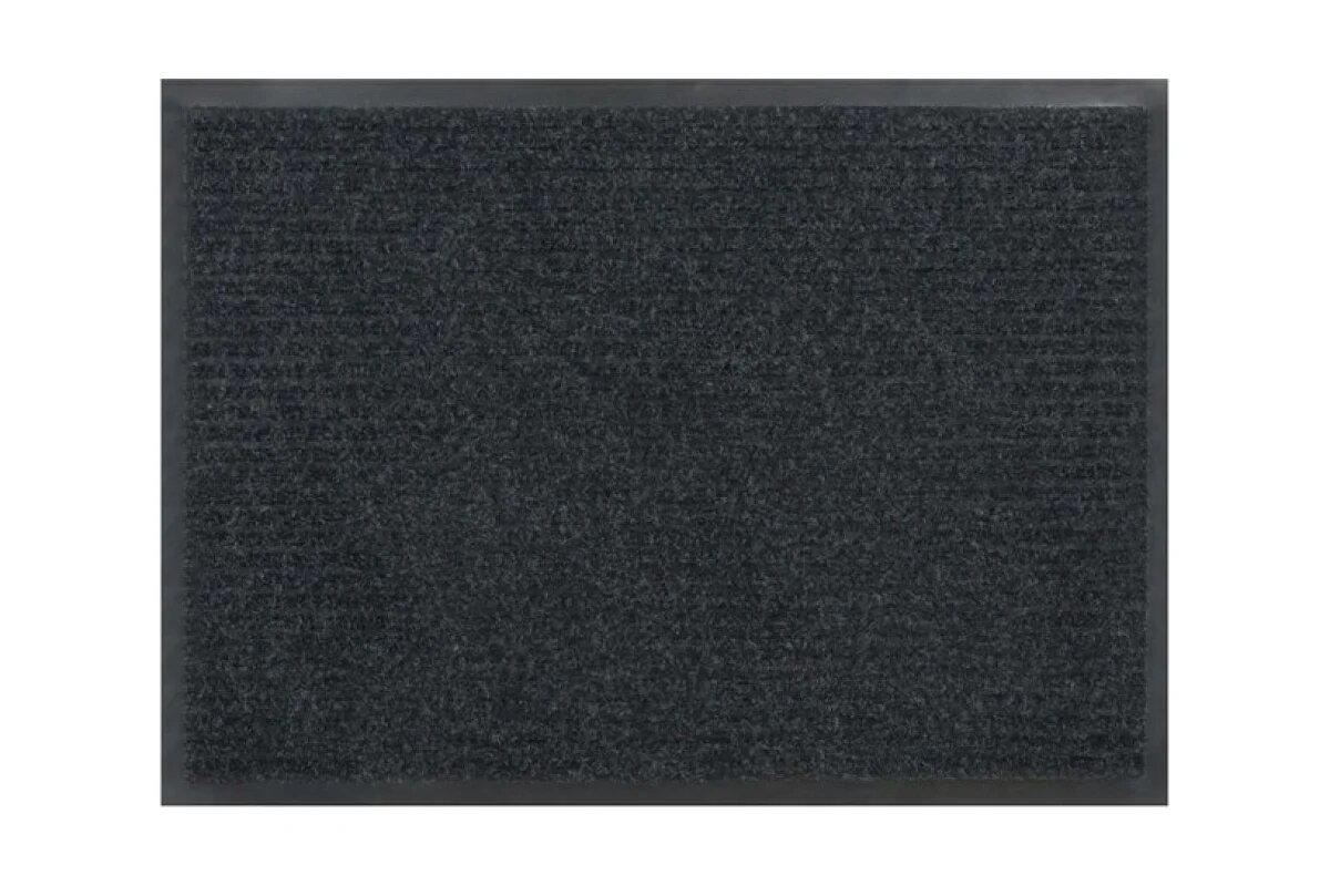 Коврик придверный SunStep Ребристый, влаговпитывающий, 50 x 80 см, серый