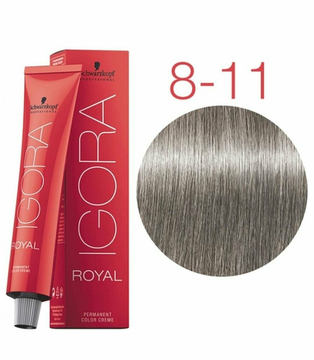 Краска для волос Schwarzkopf Igora Royal 8-11 светло-русый сандрэ экстра 60 мл