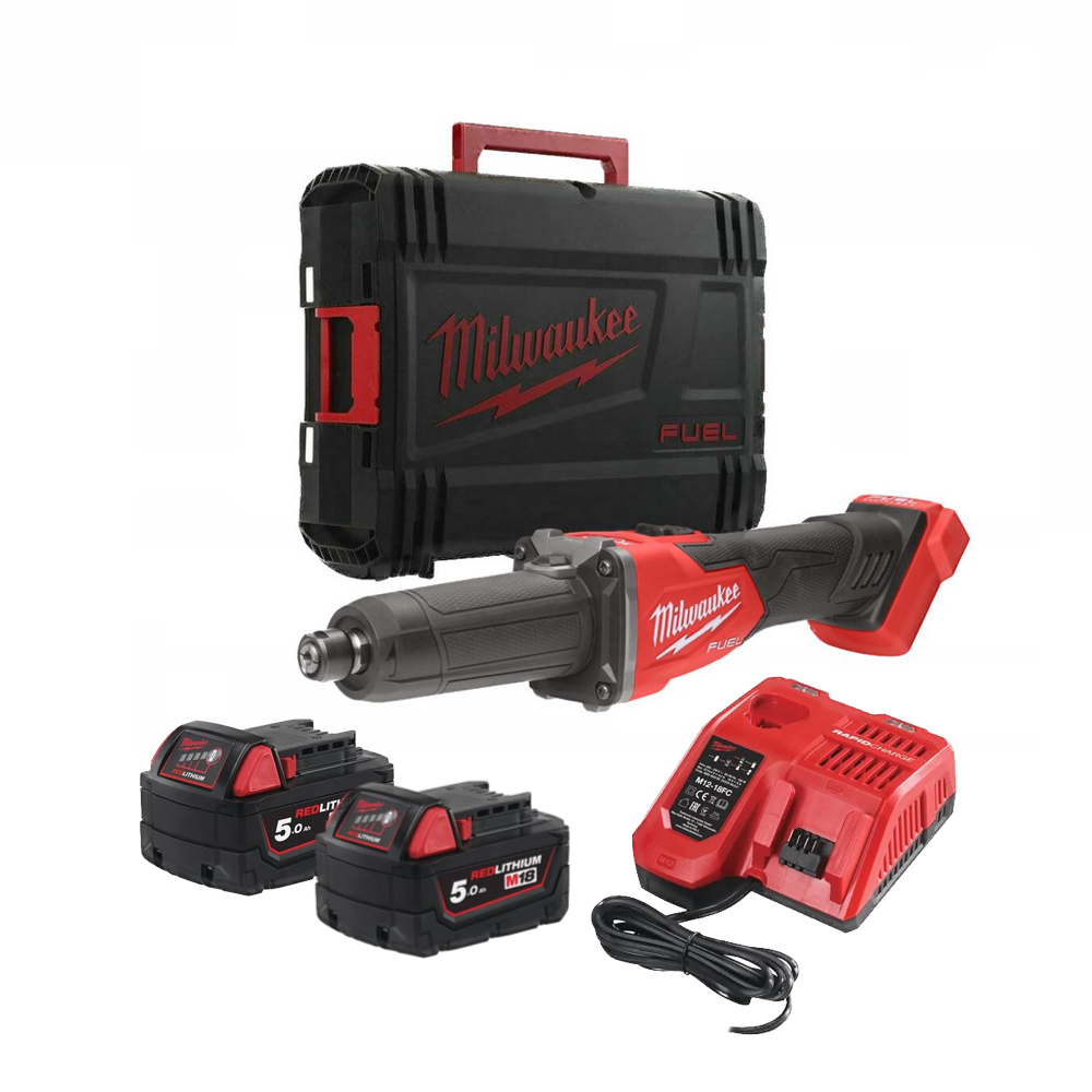 Аккумуляторная прямошлифовальная шлифмашина Milwaukee M18 FDGRB-502X 4933480954