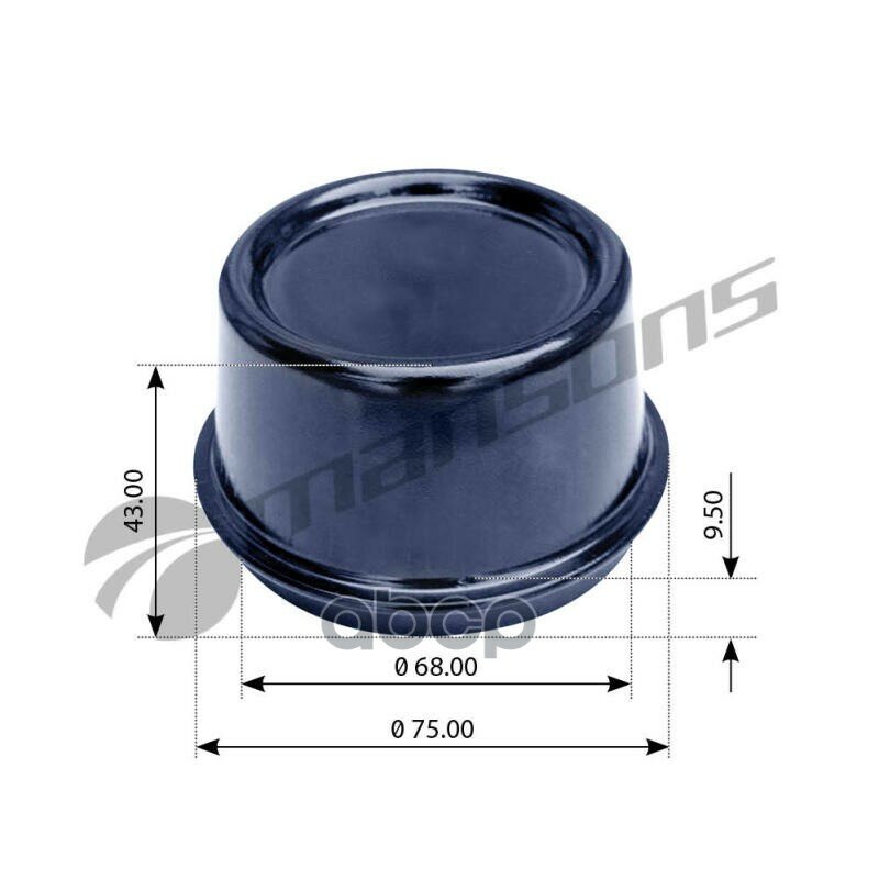 Крышка ступицы! DAF Mansons арт. 200138