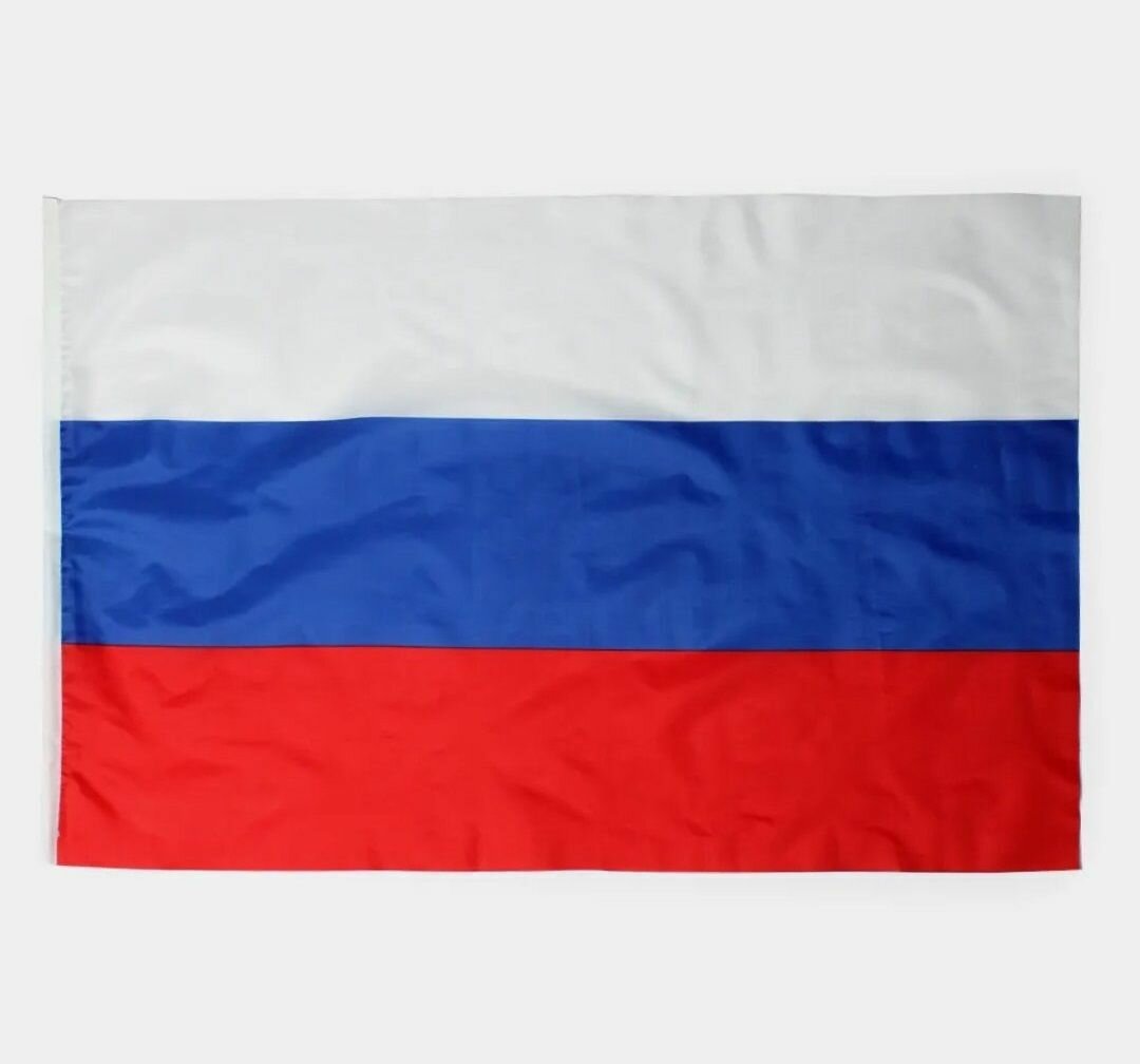 Флаг "Триколор", государственный, полиэфирное волокно, 60x90 см