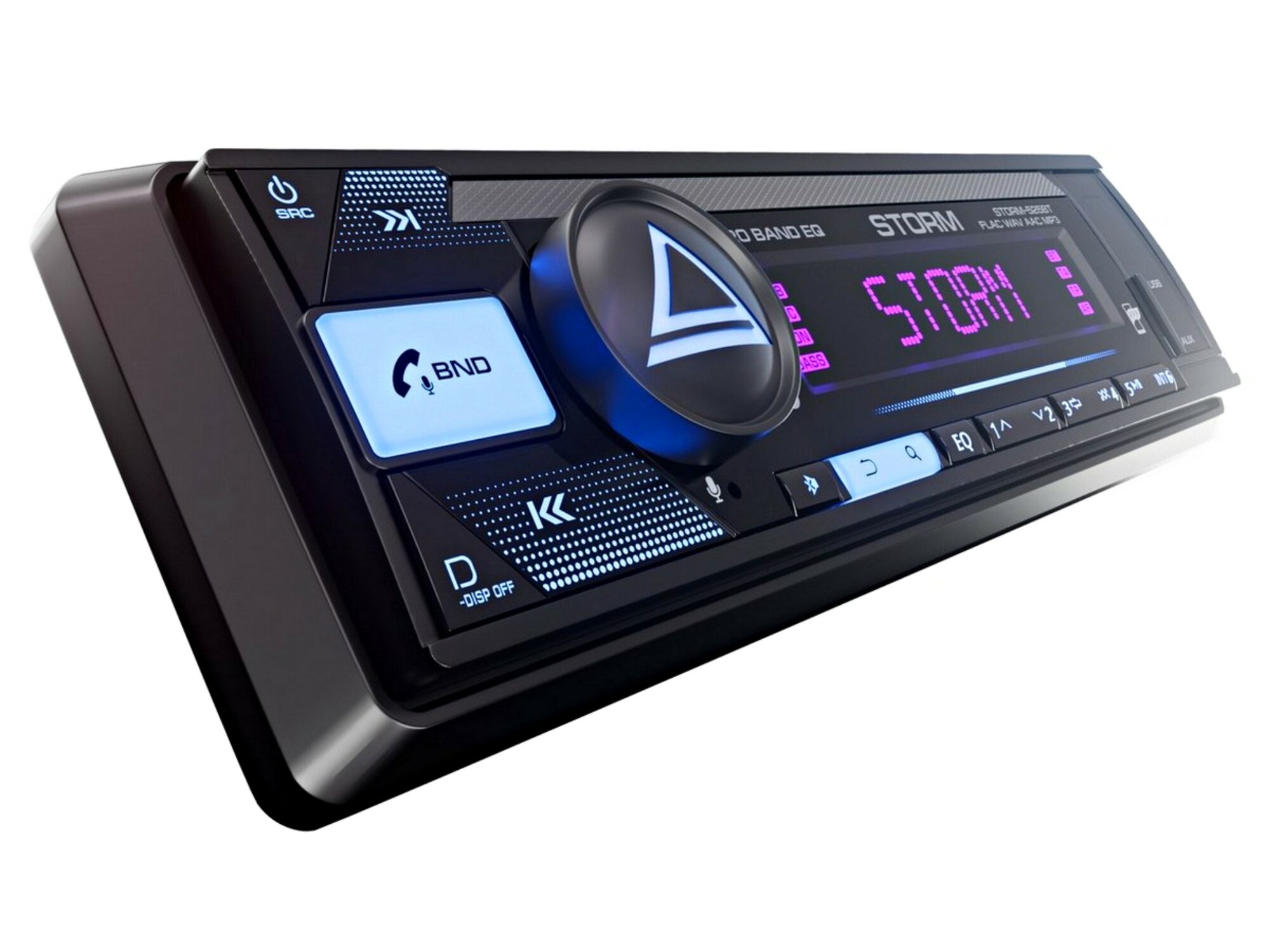 Автомобильная магнитола AURA STORM-525BT, 4х51Вт, Bluetooth.