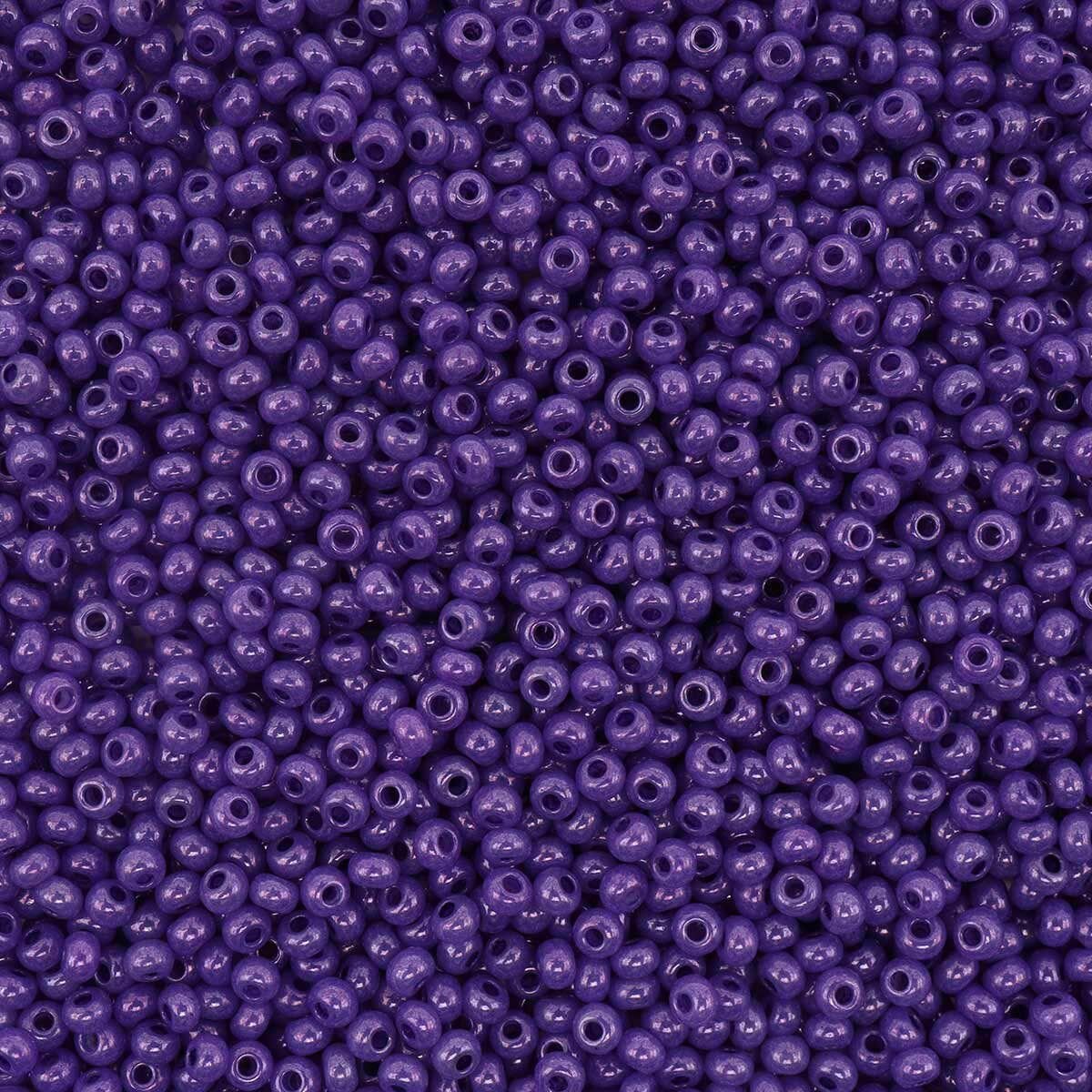 Бисер PRECIOSA "Алебастр", с цветным покрытием, 10/0, круглое отверстие, 17328, 50 г