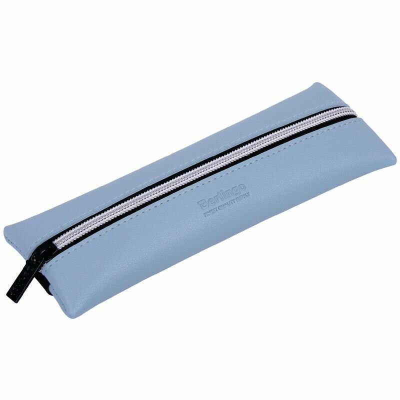 Пенал Berlingo 1 отделение, 200х70 мм "Original blue", экокожа (PM09071)