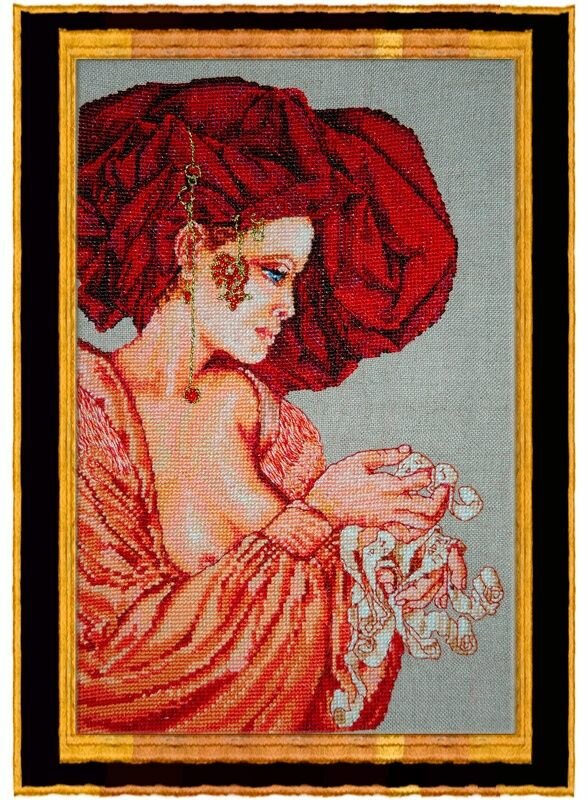 Набор для вышивания Nimue Archives, Хранилище древностей, 19х23 см (ND. NIM.45-B001. MK)