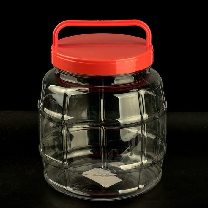 Банка Comfort Factor "Бочонок", ПЭТ, 2 л (М688)