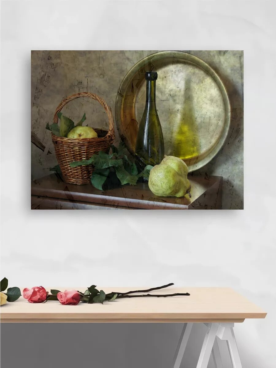Картина на дереве OSB "Груши"