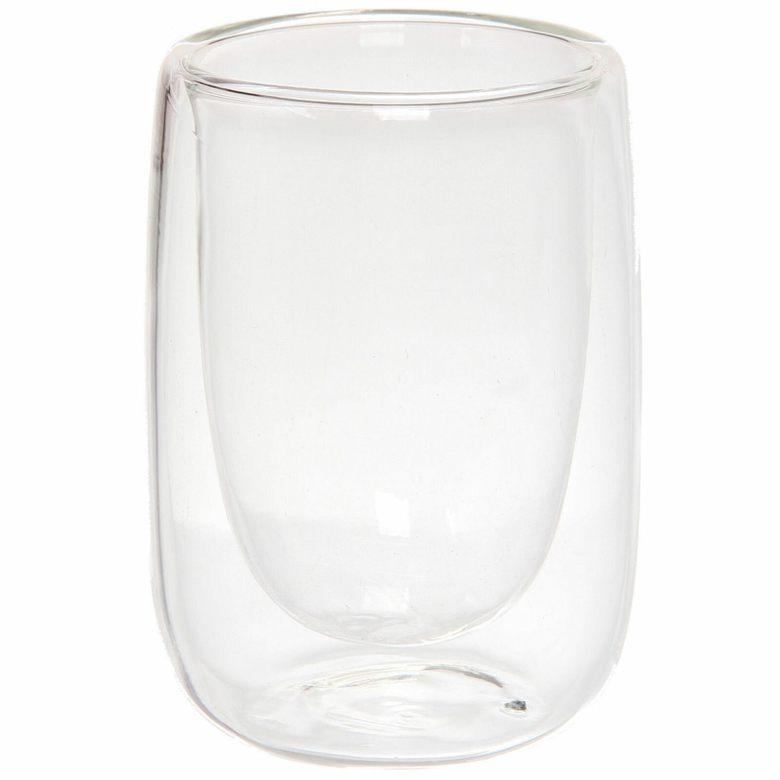 Стакан КНР стеклянный с двойными стенками 250 мл "Хай-Тек"