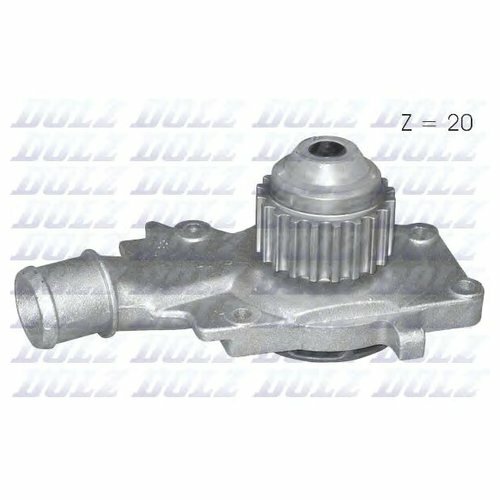 Водяной насос Dolz F127 для Ford Escort IV, V, VI, VII, Fiesta II, III, Orion I, II, III