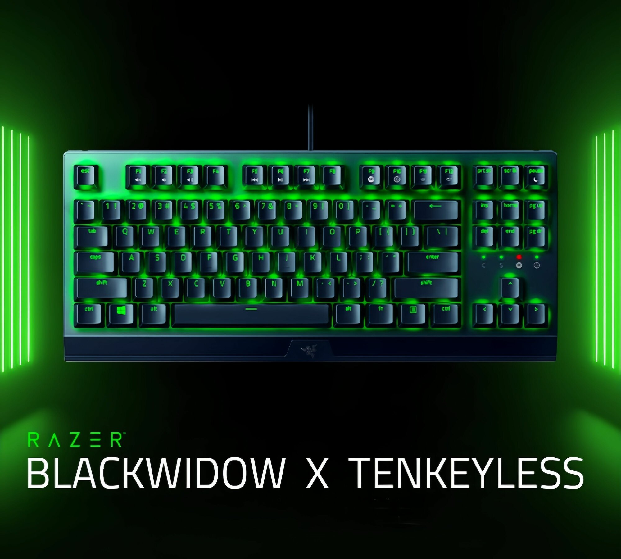 Механическая клавиатура Razer BLACKWIDOOW X TENKEYLESS 87 Клавиши Проводной USB