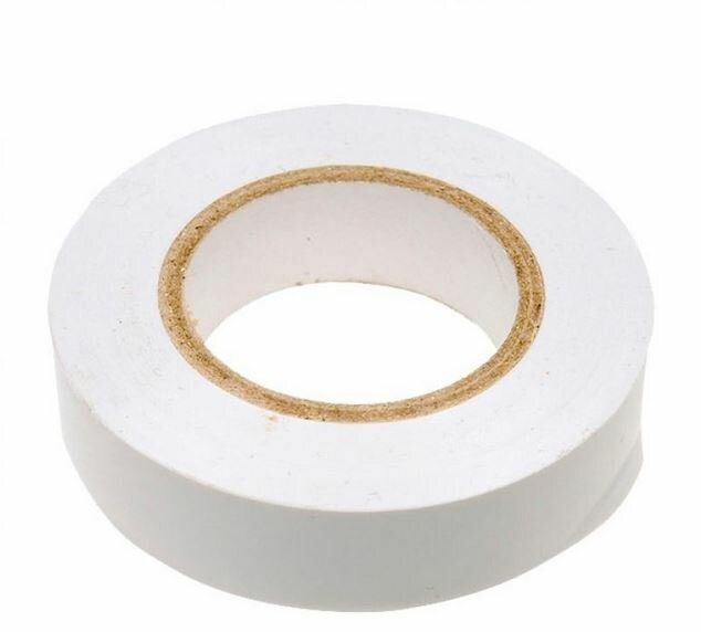 Изолента 15мм x 20м белая Nord YADA
