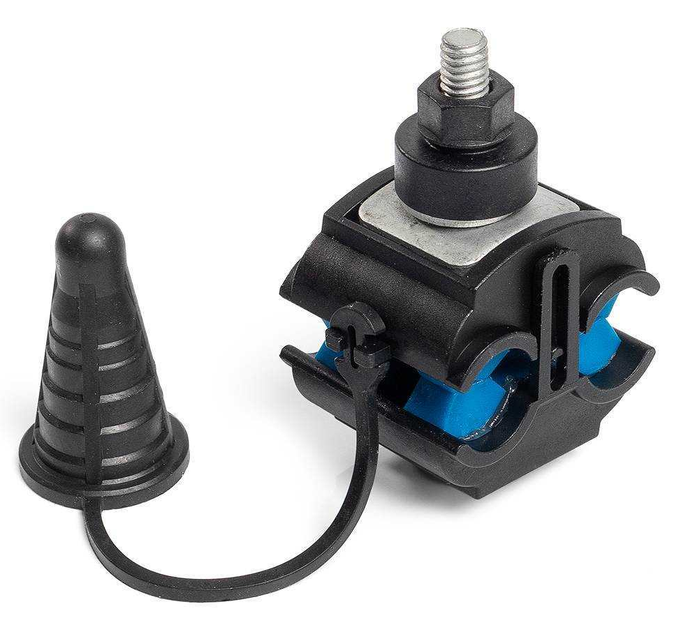 Ответвительный прокалывающий зажим КВТ ЗПО, 4-35/4-35мм2, 87398 / соединитель герметичный