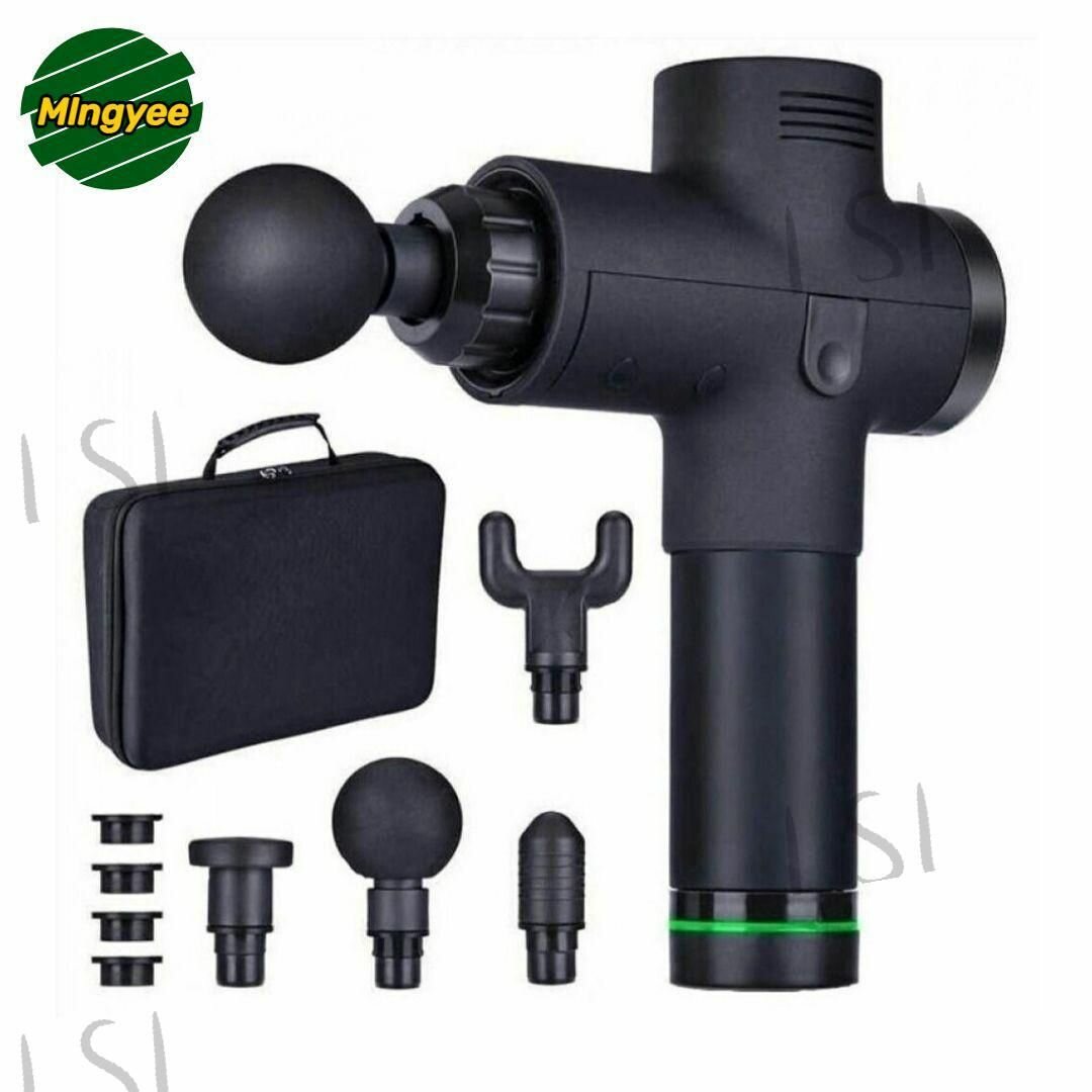 Перкуссионный массажер для тела MiniPro M01 черный