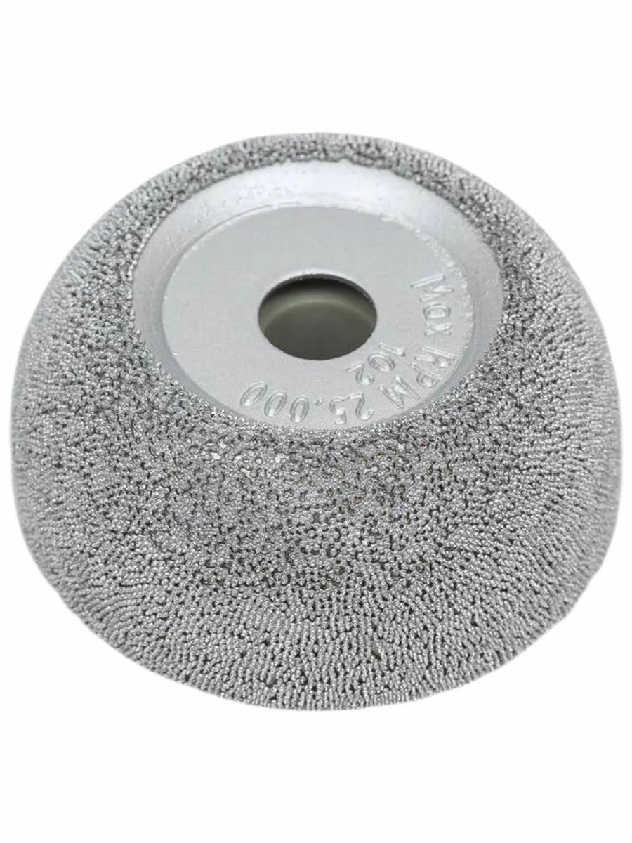 Абразивная полусфера для резины 50/20мм, зерно SSG 170, норм, RH-102