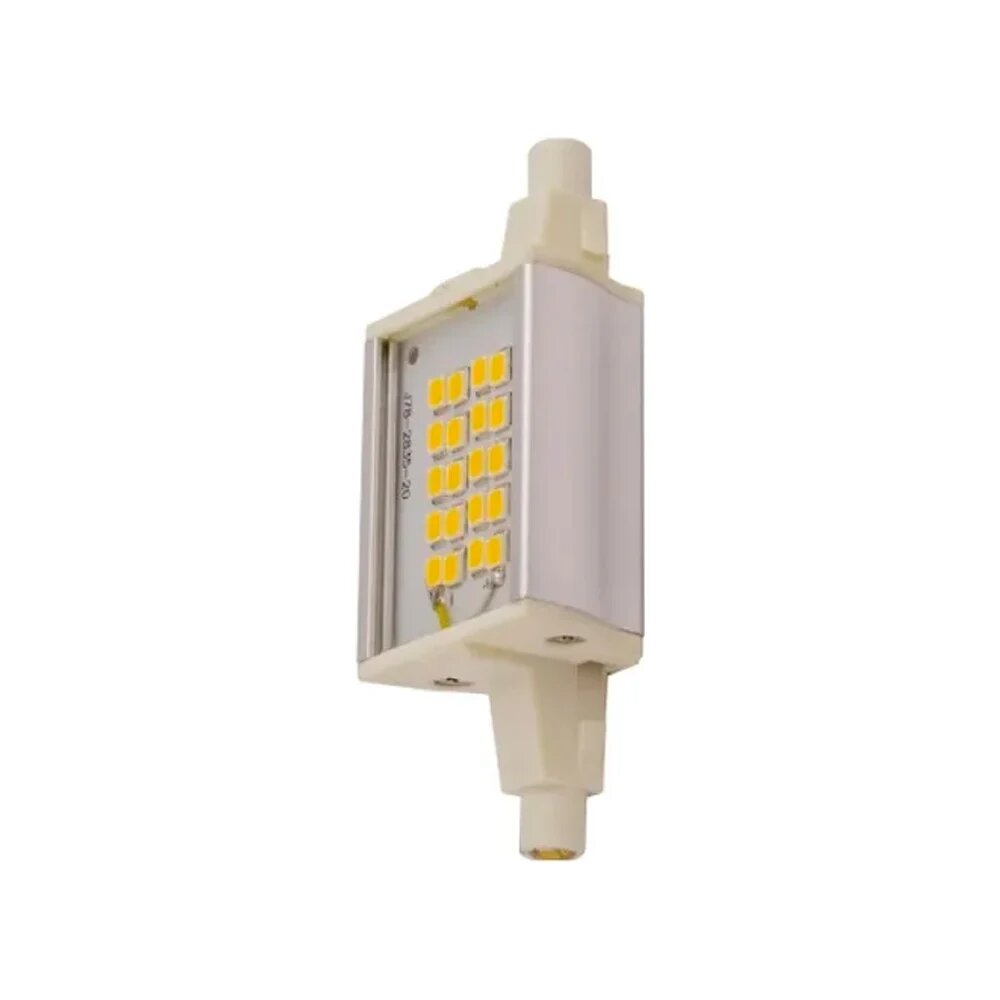 Светодиодная лампа Ecola Projector led lamp premium 6,0w, f78, 220v, r7s, 4200k, алюминиевый радиатор, 78x20x32 J7PV60ELC