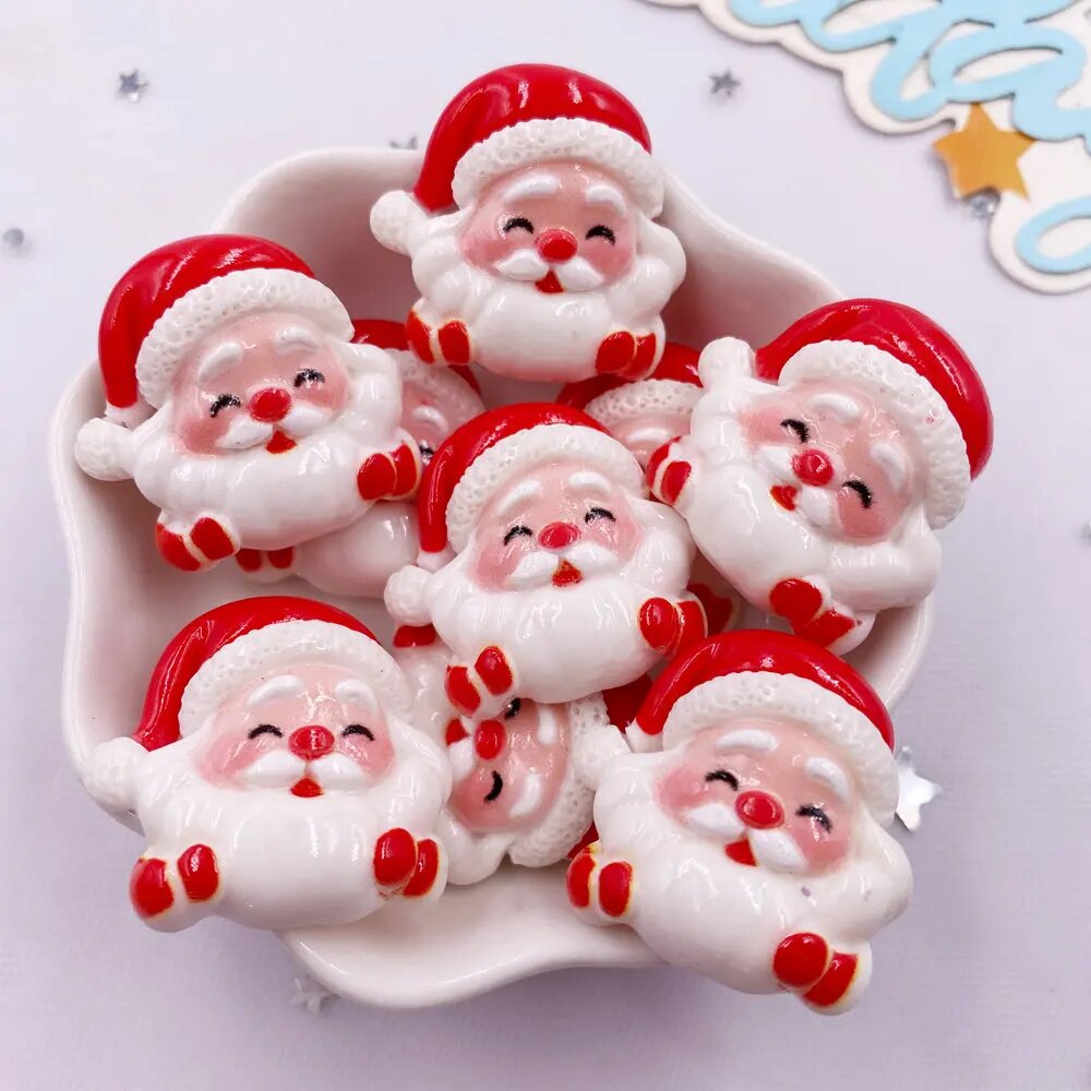 Мультяшные смоляные Санта-Клаусы Diy Super Paradise 4