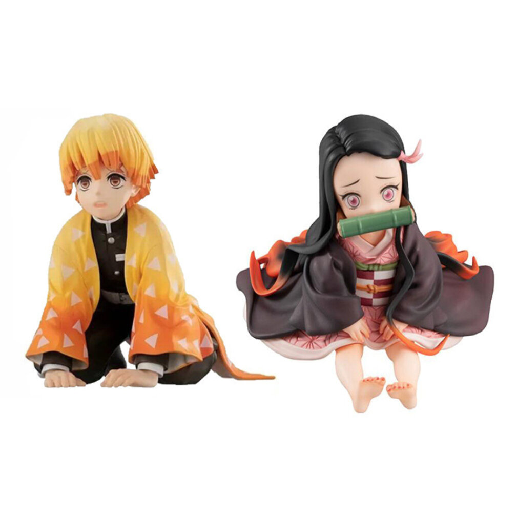 2 шт. аниме-фигурка Demon Slayers Nezuko