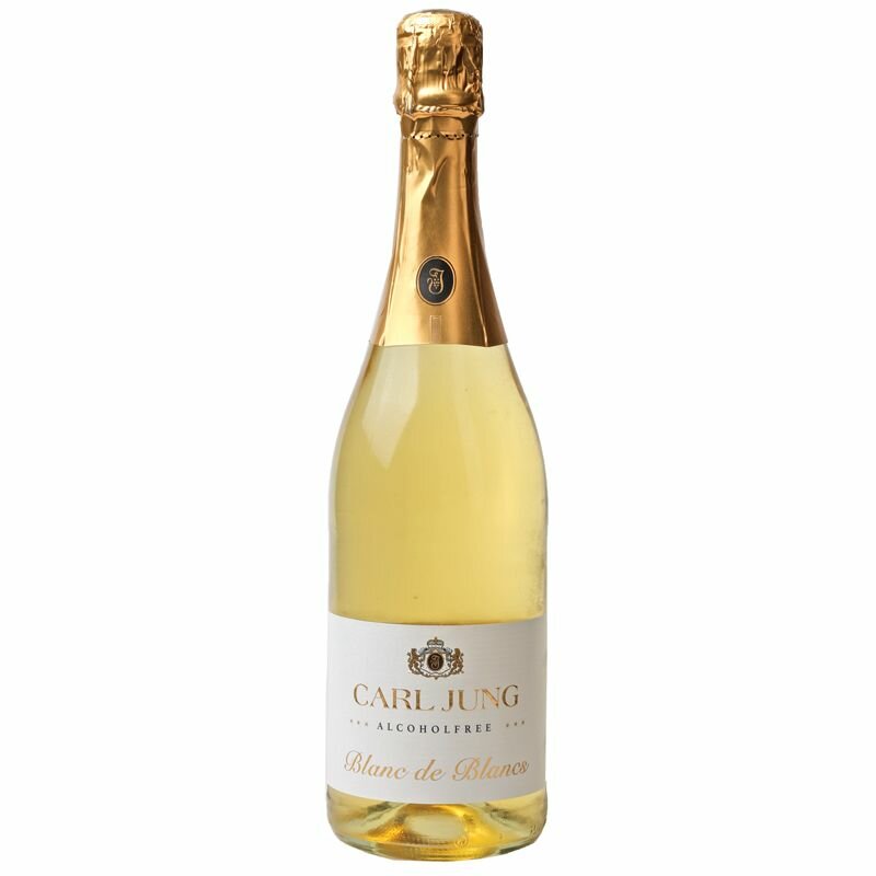 Вино игристое безалкогольное Blanc De Blanc белое полусухое Германия 750мл