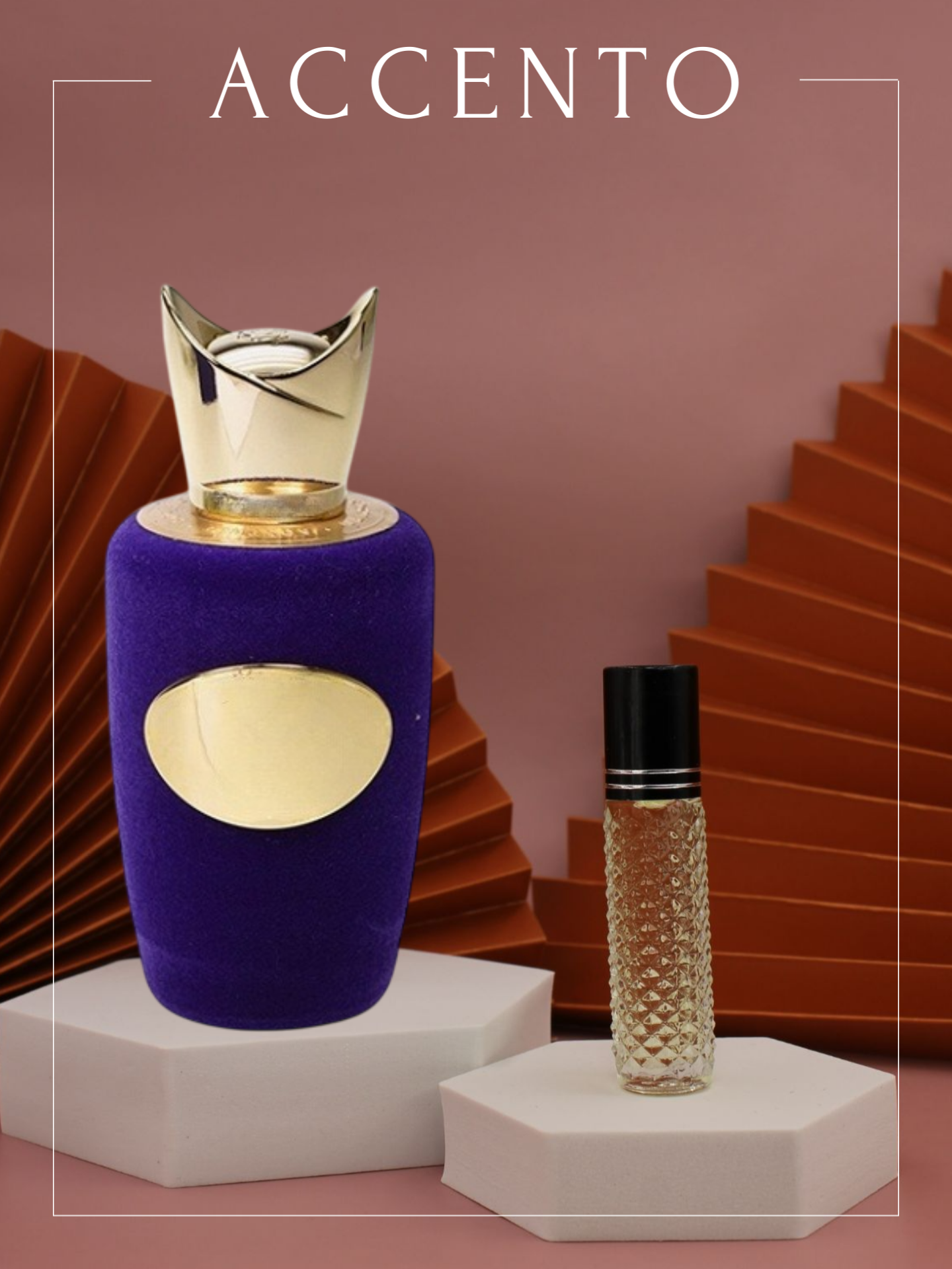 Духи масляные Accento; Timeless Perfume; Акценто роликовый флакон 8 мл