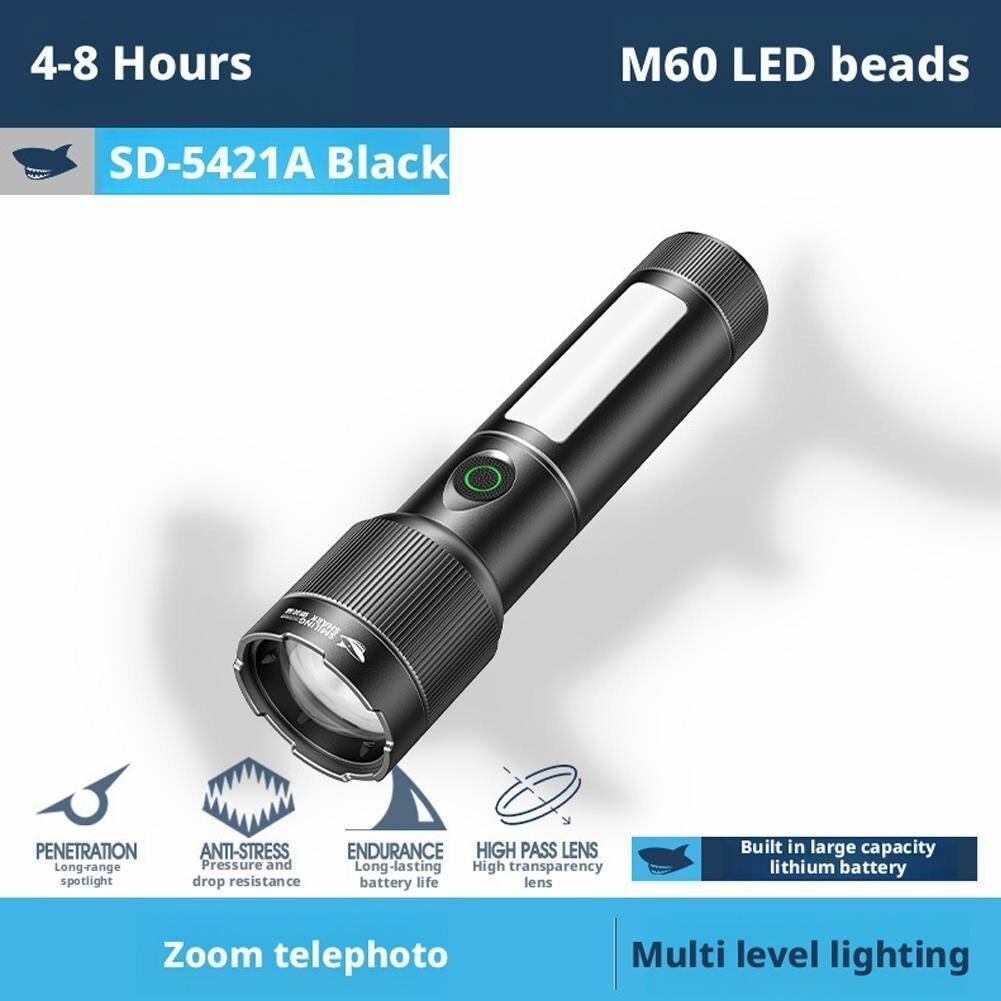 Мощный светодиодный лазерный фонарик, фонарь дальнобойный, маленький, мини, тактический