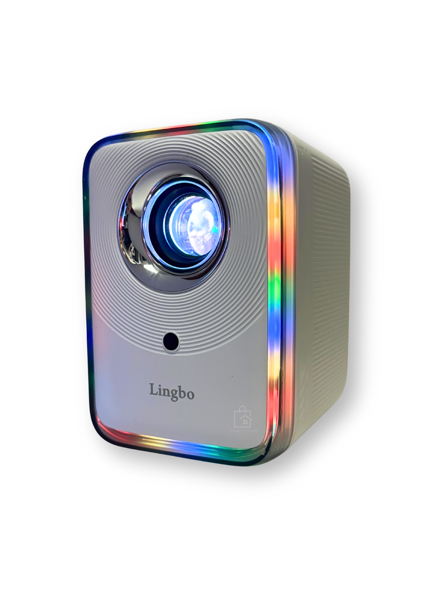 Проектор "M1", для домашнего кинотеатра, поддержка Wi-Fi, Bluetooth, Android, LED-подсветка