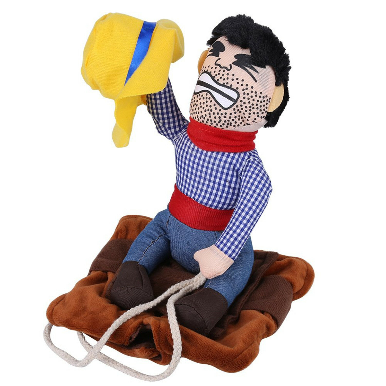 Костюм Для Питомца: Регулируемый Дизайн Для Комфорта Костюм Ковбоя - Универсальная Посадка Для Собак Разных Пород Полный Образ Для Хэллоуина Рождества И Вечеринок