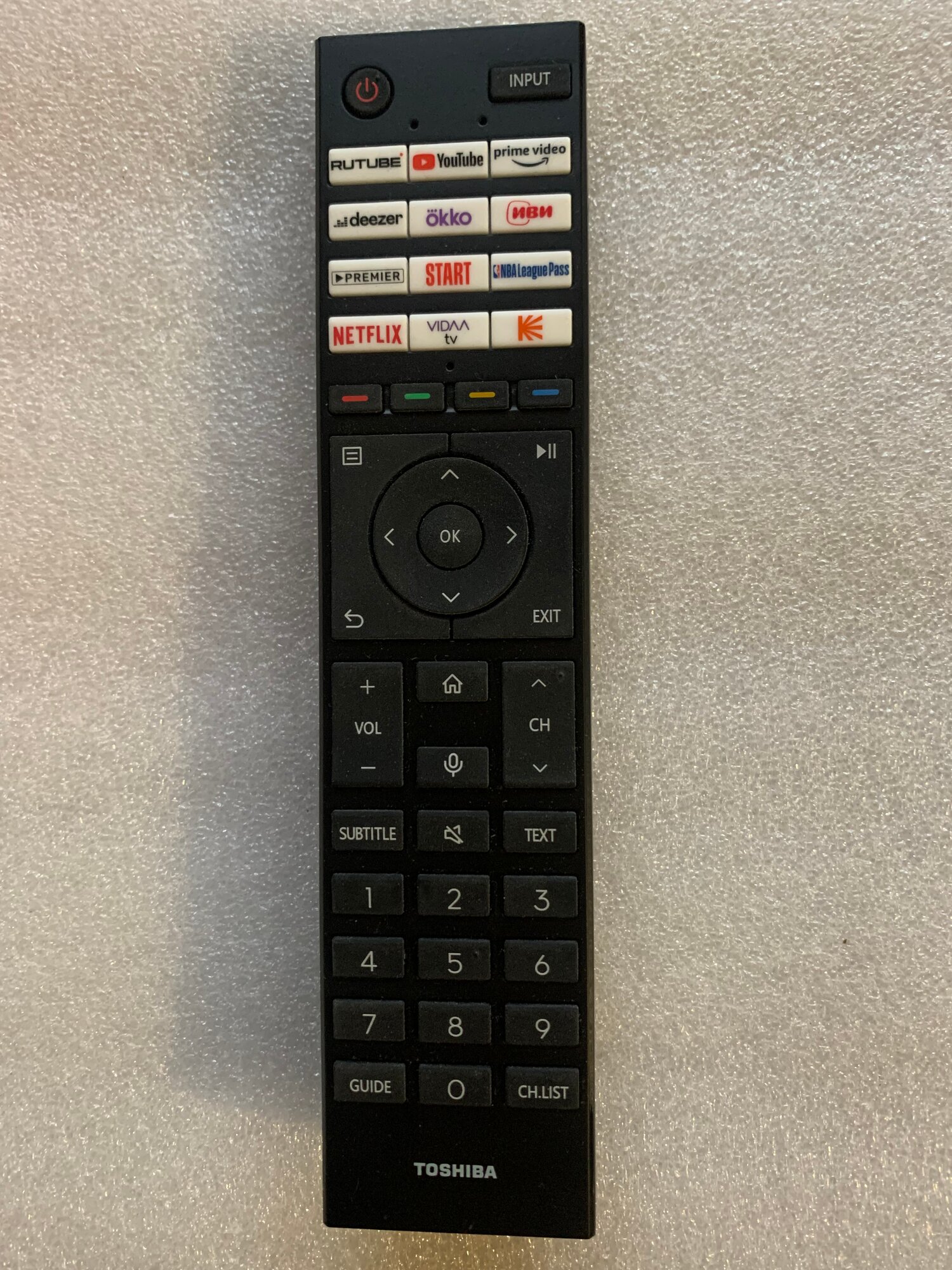 Toshiba CT-95075 пульт оригинальный для телевизора