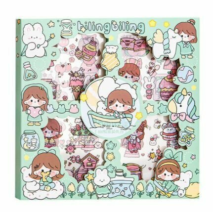 Набор наклеек "biling biling" для стикербомбинга / скрапбукинга, 100 шт