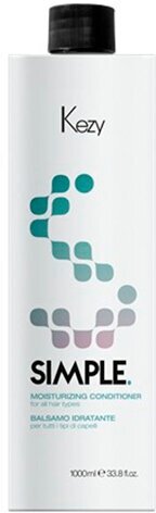 Бальзам для волос Kezy Simple Бальзам увлажняющий для всех типов волос 1000мл
