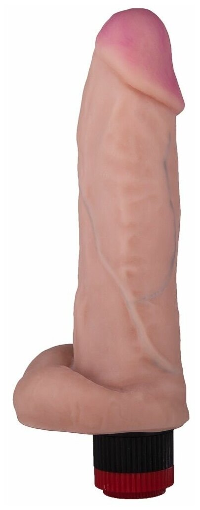 Вибратор HUMAN FORM реалистичной формы - 20 см.