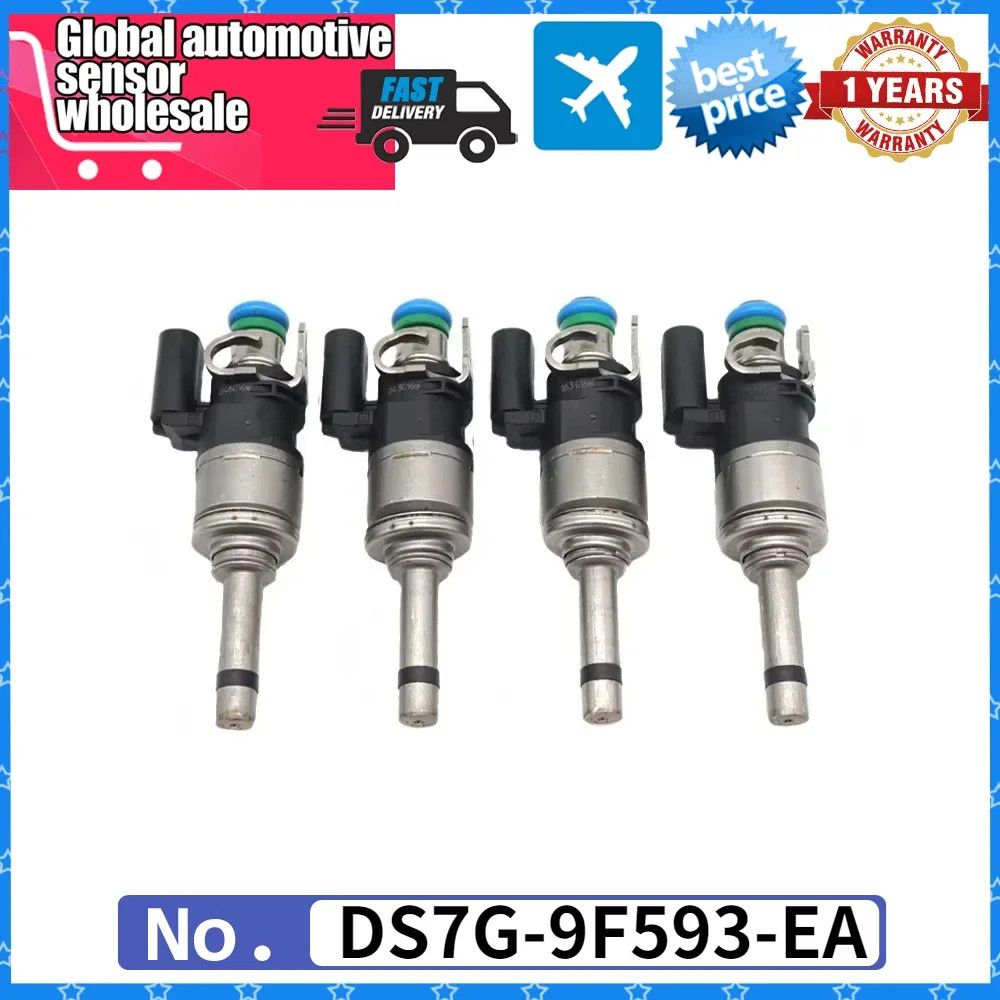 Топливная форсунка для Ford Escape, Fusion 1.5L GTDI 4 шт. DS7G-9F593-EA, DS7Z-9F593-DA, DS7G-9F593-DB, DS7G9F