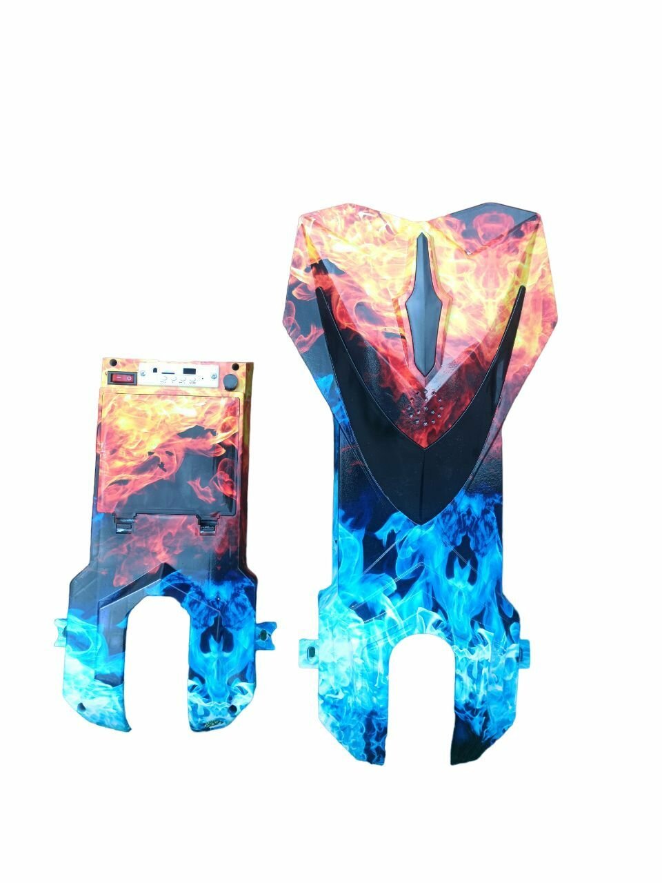 Корпус для дрифт карта, Цвет Огонь и лед