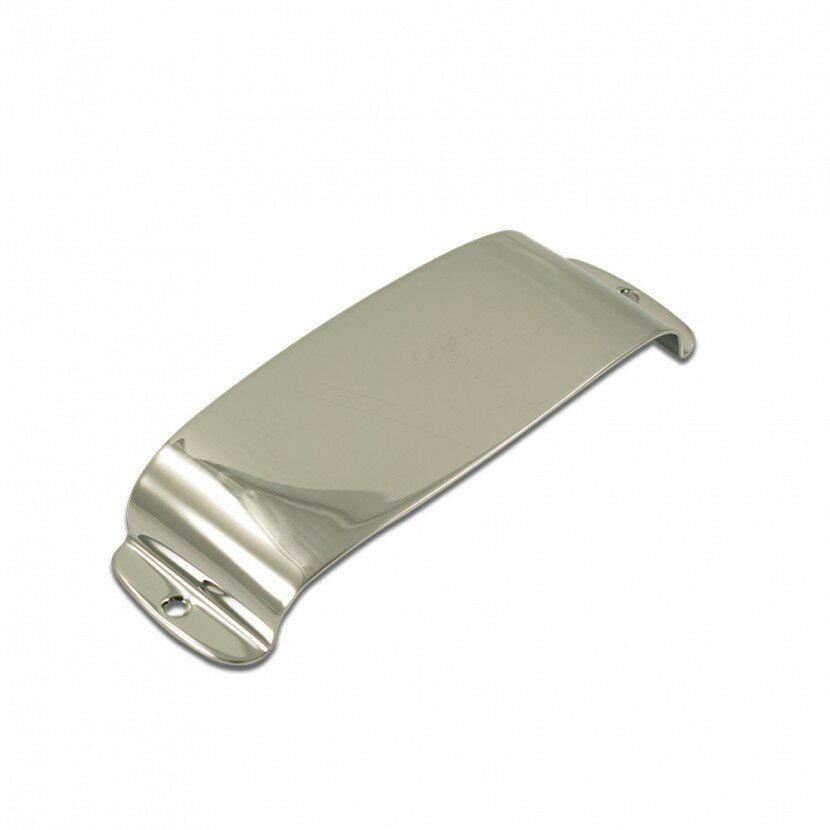 Крышка звукоснимателя для Jazz Bass, FENDER 001-0660-090, хром