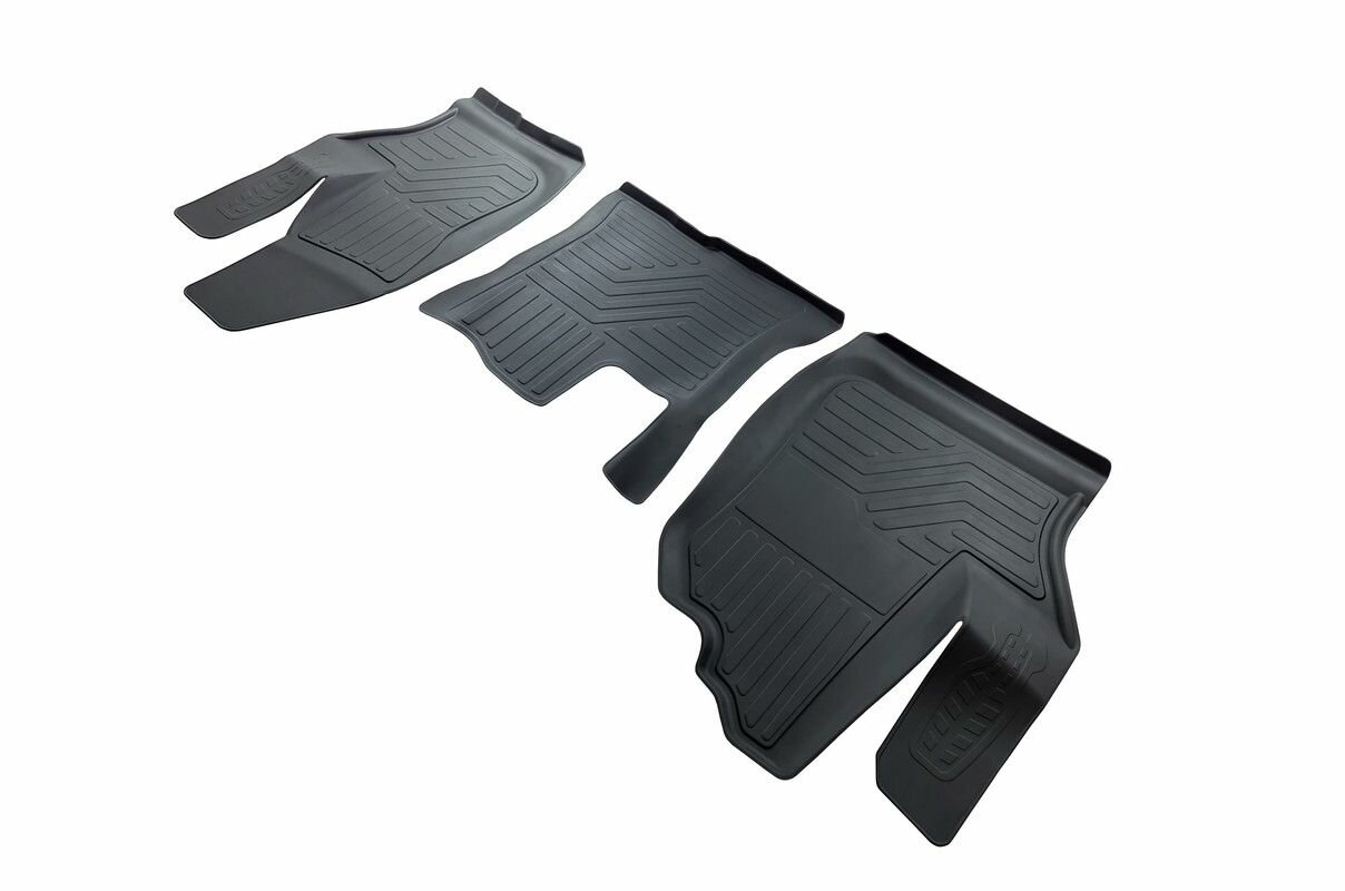 Коврики для салона резиновые SRTK 3D Standart для GAZ Gazelle NN (2021-)