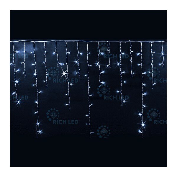 Бахрома световая RichLED (3x0.9 м) RL-i3*0.9F-CW/W