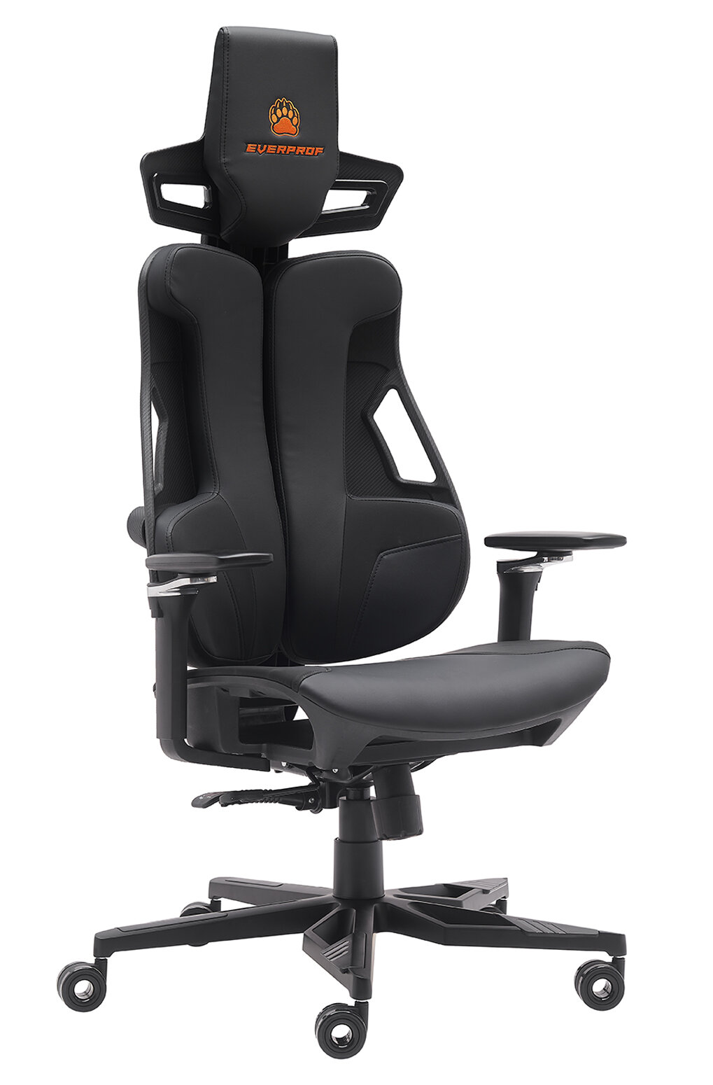 Кресло Everprof Serval X, экокожа, газлифт, подлокотники, поясничная поддержка