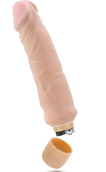 Blush Novelties Виброфаллос из TPE Hard On Vibrating 9Inch Dildo 22,8 см BL-5220, телесный