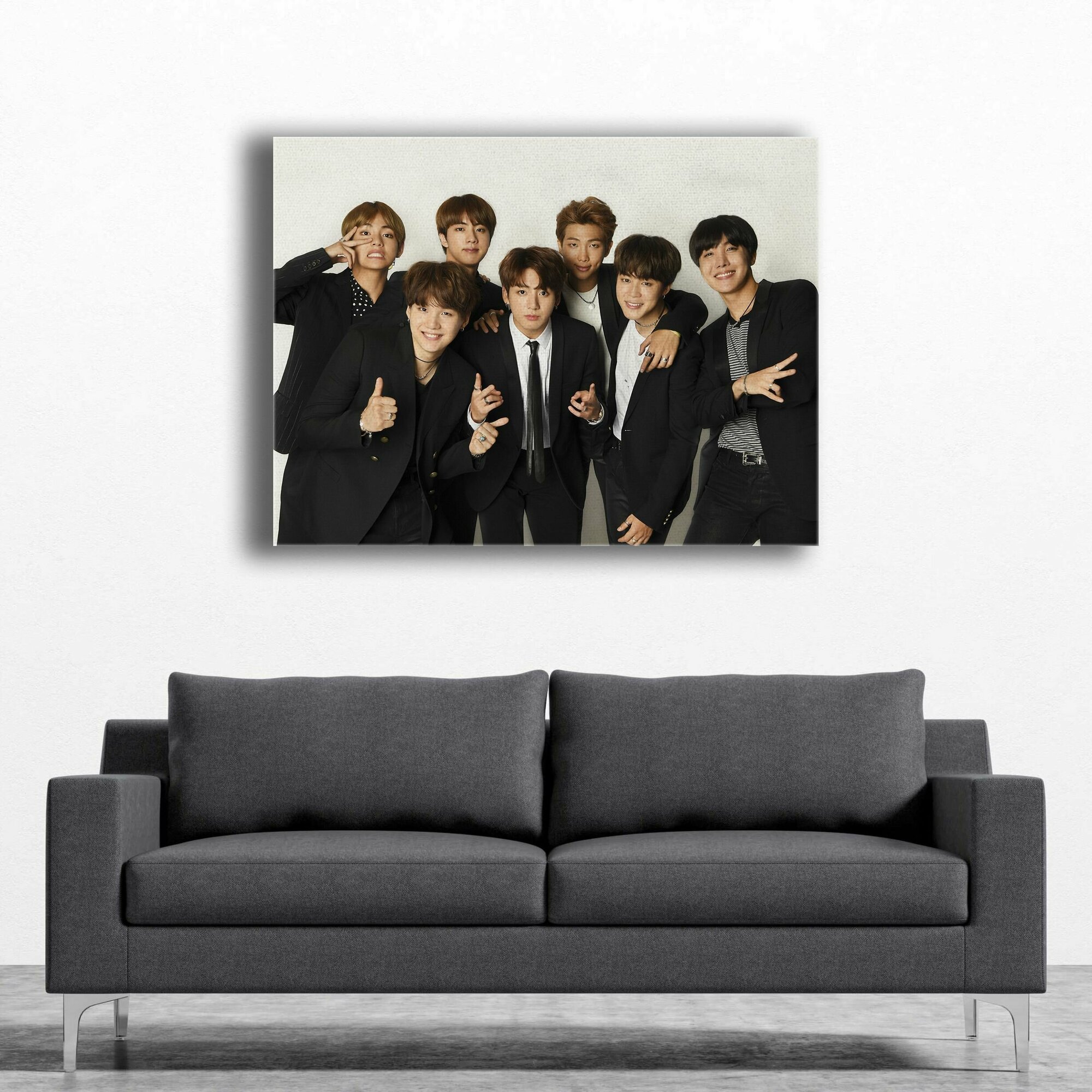 Интерьерная картина на холсте / KPOP / BTS 50*70