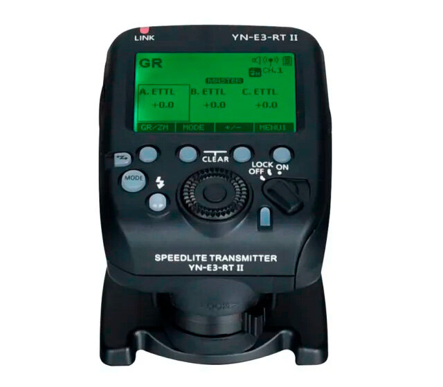 Радиосинхронизатор YongNuo YN-E3-RT II, для Canon, подключение нескольких камер