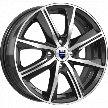 Диск колёсный Арнар (КС890-00) 6,0x15 ЕТ 35 4x98 58,5 алмаз черный SK, арт. 75141SK