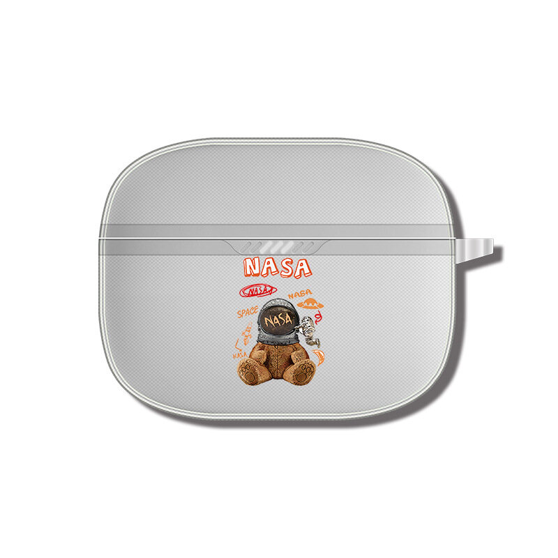 Чехол для наушников, прозрачный, мягкий, с мультяшным принтом, для JBL T130NC/TUNE130NCTWS