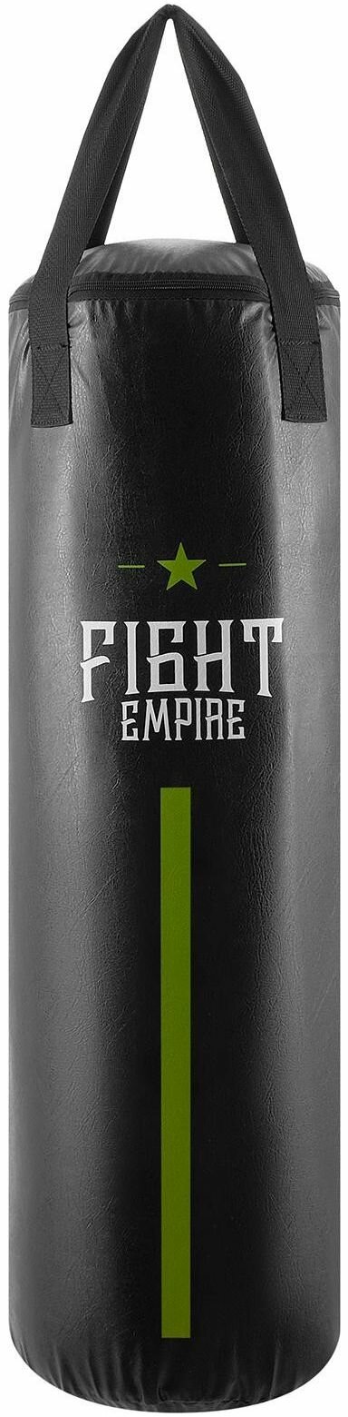 Боксерский мешок FIGHT EMPIRE подвесной на ленте ременной для занятий дома и в спортивных клубах, груша для бокса, вес 15 кг