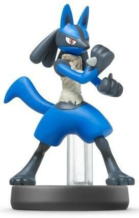 Amiibo Интерактивная фигурка Лукарио Lucario Super Smash Bros. Collection