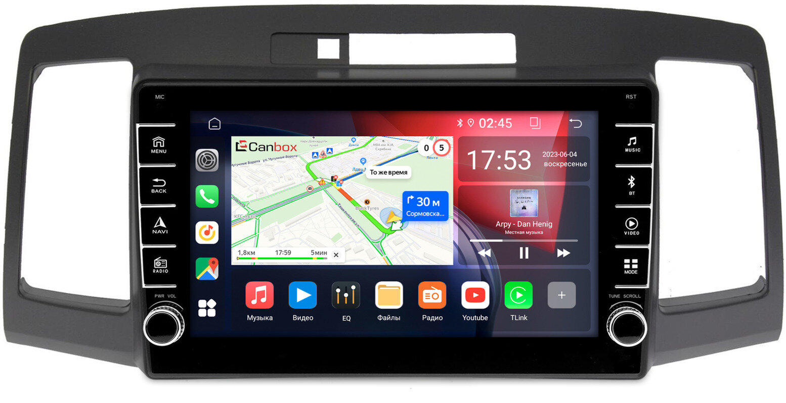 Штатная магнитола Toyota Allion, Premio (T24) 2001-2007 Canbox BGT9-9172 2/32 Android 10 (IPS, DSP, CarPlay)