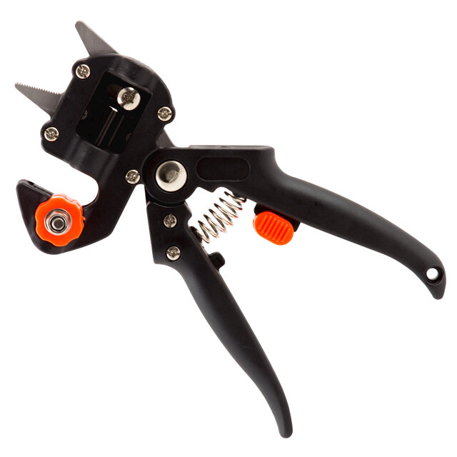 PARK прививочный секатор стальной, надёжный инструмент для реза веток плодовых деревьев