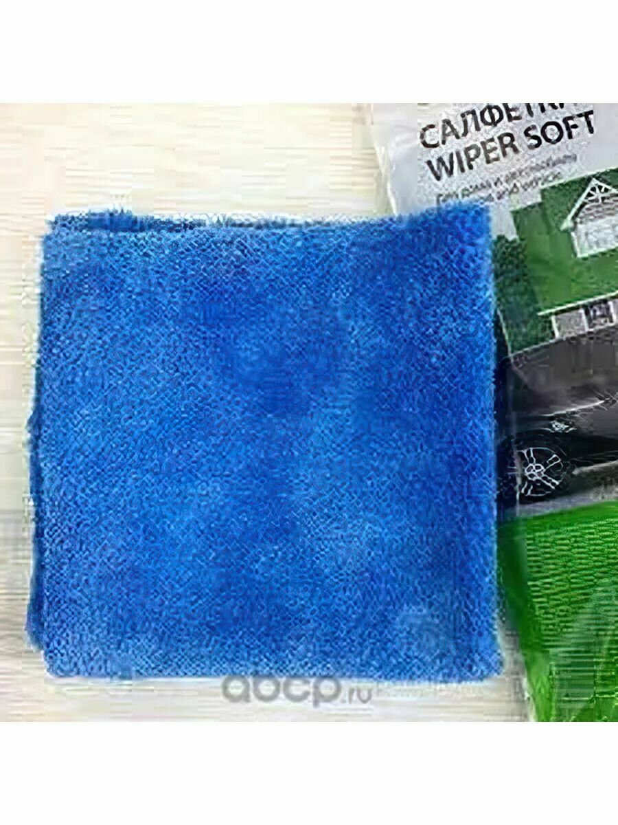 Салфетка из микрофибры Wiper Soft махровая из 100