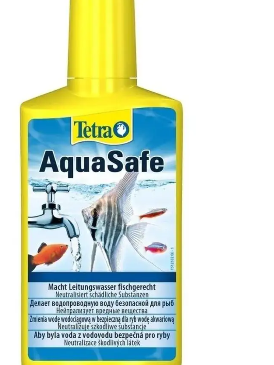 Кондиционер для подготовки водопроводной воды Tetra AquaSafe 250мл на 500л/6