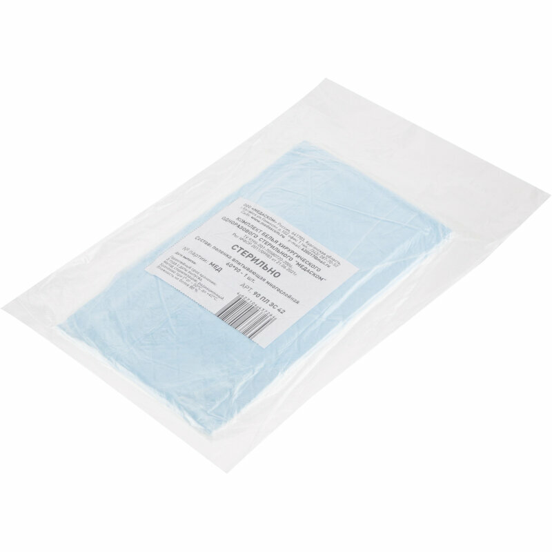 Пеленки впитывающие стерил. 90 ПЛ ЭС 42 К 60х90см, , 1шт, 1779064